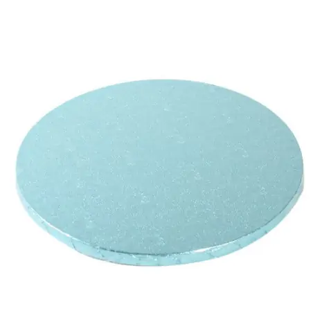 Round Thick BLUE Cake Board 10 inches - Planète Gateau