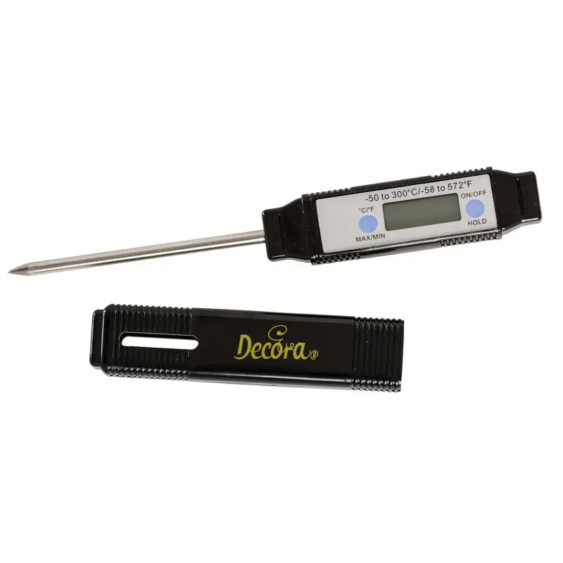 Electronic pastry thermometer - 12cm probe - Planète Gateau