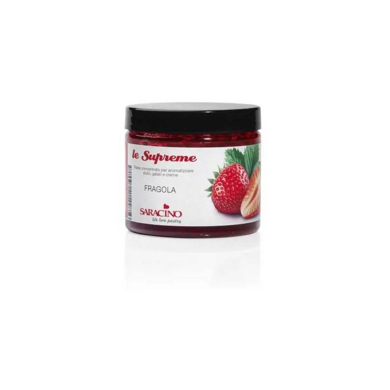 Le Suprême STRAWBERRY Concentrated Paste Saracino 200G 🧁 Planète Gateau