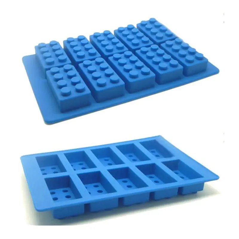 LEGO silicone mold - Planète Gateau