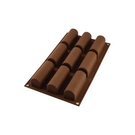 Silikomart Mini Yule Logs Mold - Planète Gateau