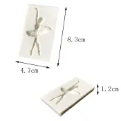 Moule Danseuse ballerine en silicone - Planète Gateau