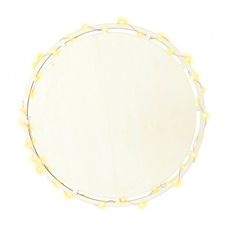 Plat led lumineux rectangulaire 30 cm - Planète Gateau