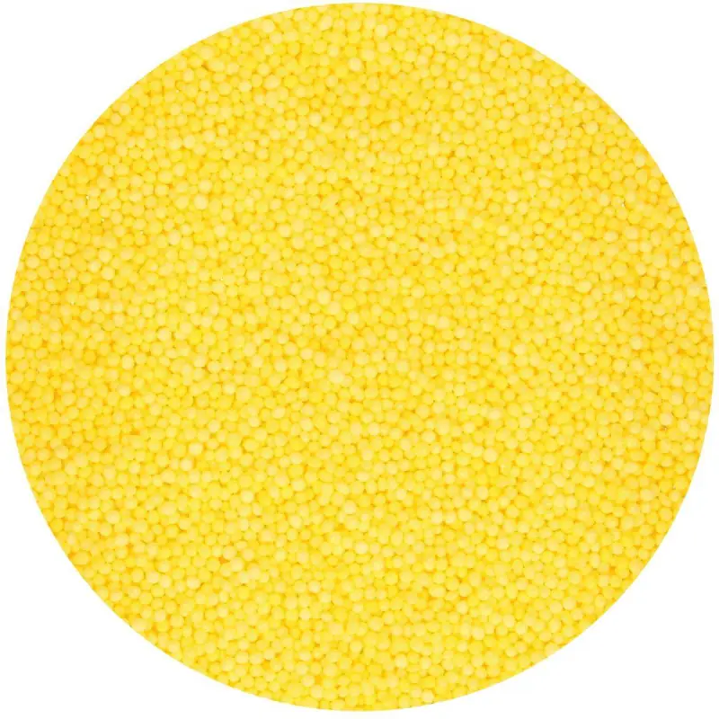 YELLOW Fun Cakes Sugar Micro Pearls 80 G - Planète Gateau