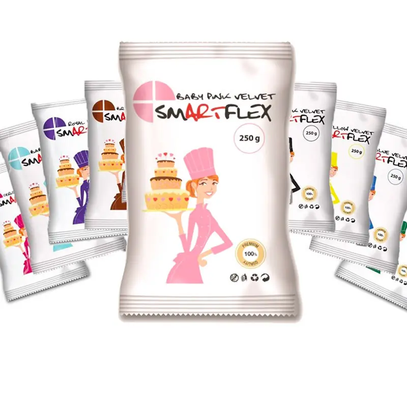 SMARTFLEX colored fondant 250g - Planète Gateau