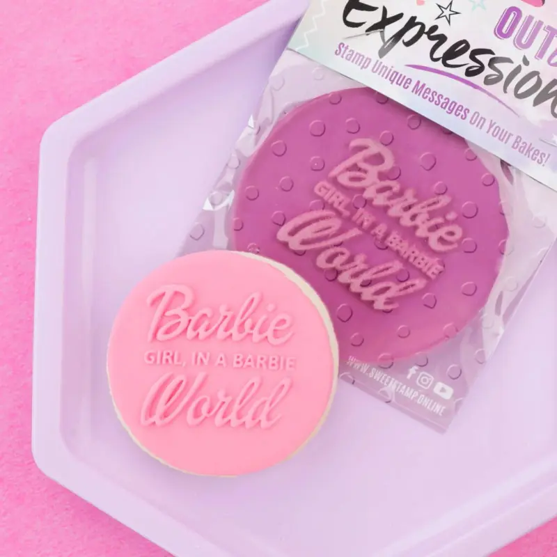 Barbie girl song embosser - Planète Gateau
