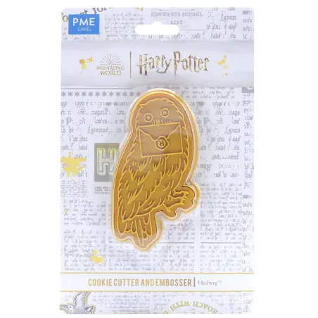 Hedwig owl Harry Potter cookie cutter and embosser - Planète Gateau