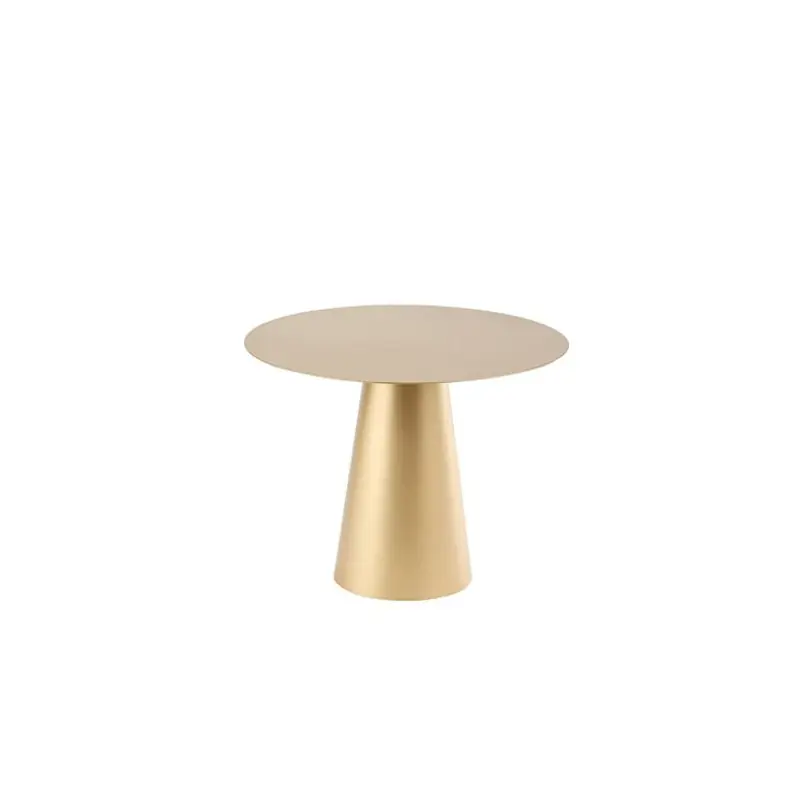 Gold Metal Cake Stand 26cm x 20cm High - Planète Gateau