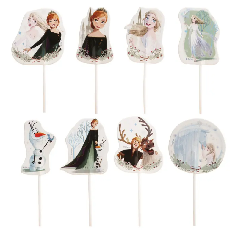 Frozen Cake Toppers x16 - Planète Gateau