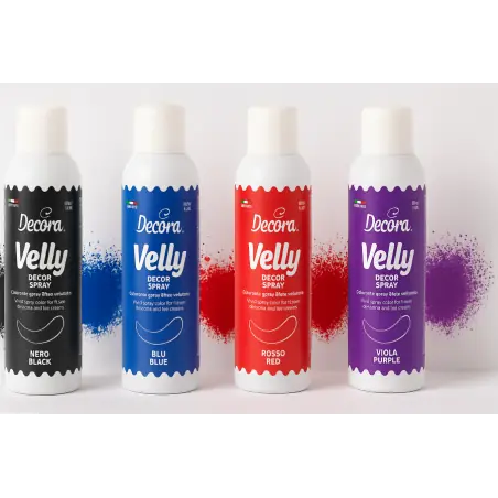 Velvet effect spray Velly 100g - Planète Gateau