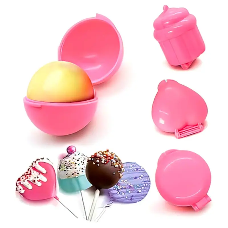 3D Molds for Cake Pop Lollipops 4 Shapes - Planète Gateau