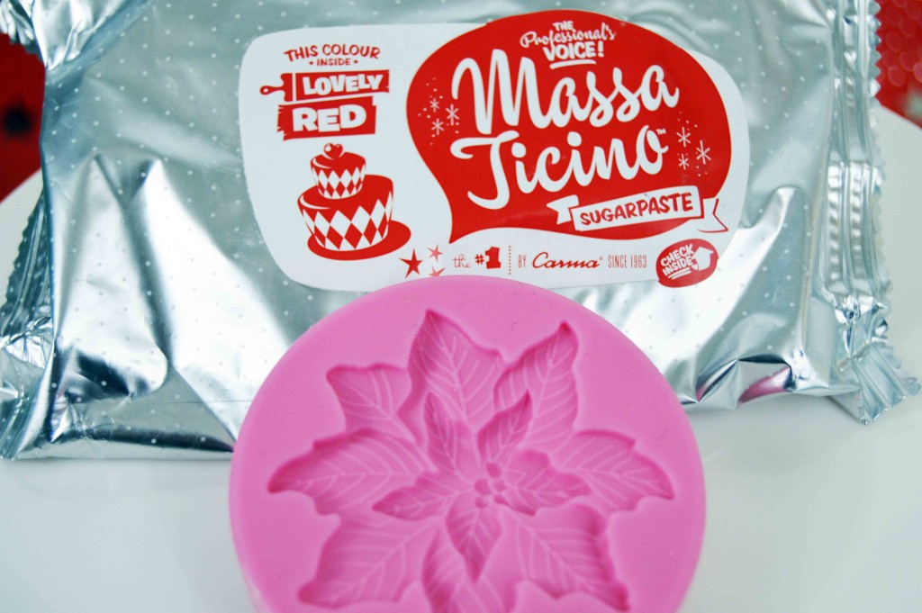 Rose de Noël Poinsettia en isomalt 😍 PLANETE GATEAU BLOG
