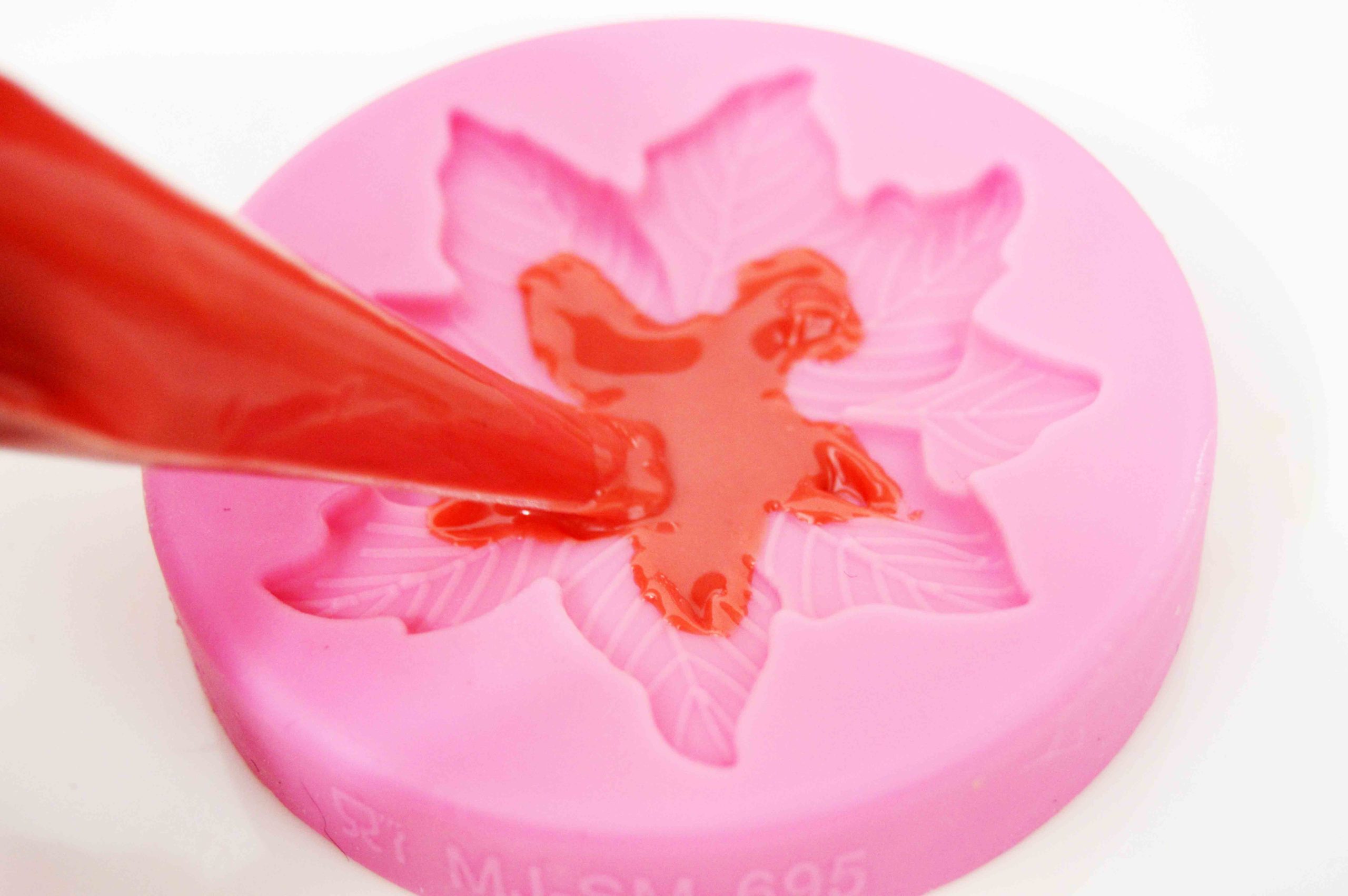 Rose de Noël Poinsettia en isomalt 😍 PLANETE GATEAU BLOG