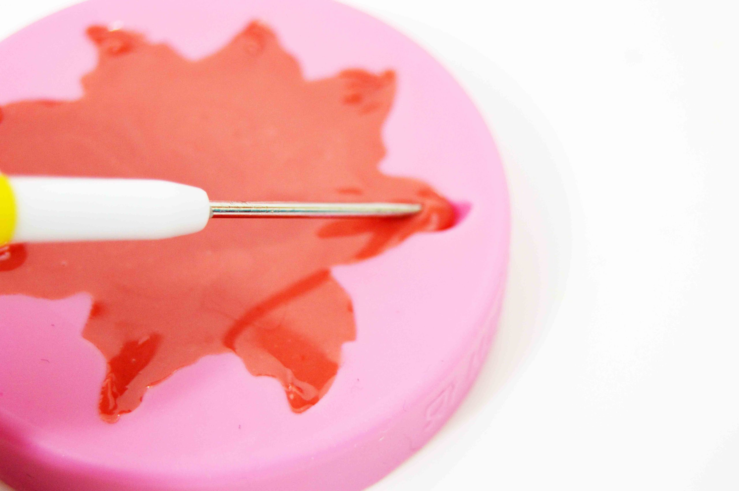 Rose de Noël Poinsettia en isomalt 😍 PLANETE GATEAU BLOG