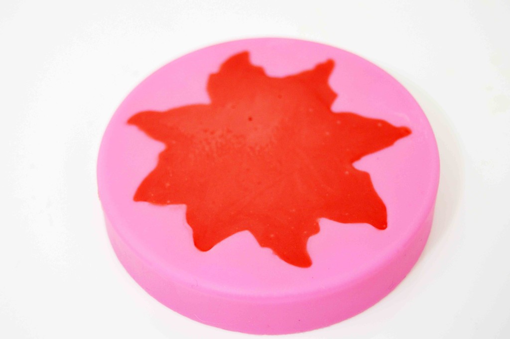 Rose de Noël Poinsettia en isomalt 😍 PLANETE GATEAU BLOG
