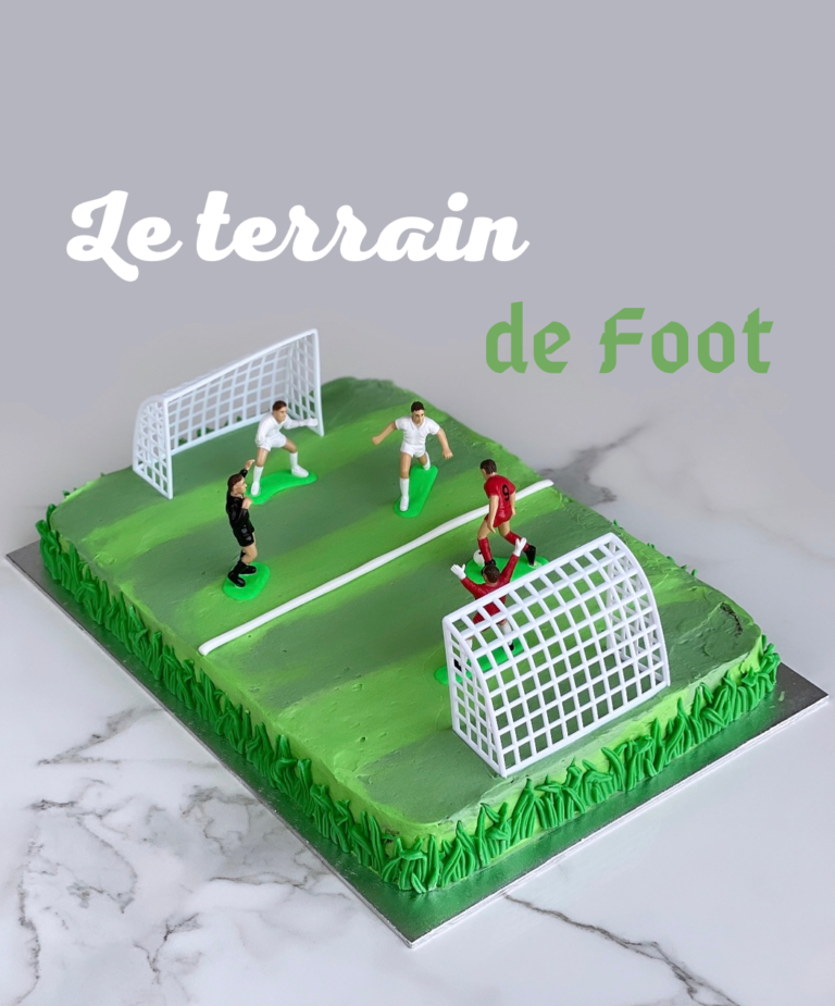 Gâteau d'anniversaire Terrain de foot 😍 PLANETE GATEAU BLOG