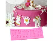 Baby, birth and baptism cake decoration - Planète Gateau